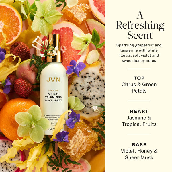 JVN Complete Air Dry Volumizing Wave Spray | Silicone Free Texture Spray