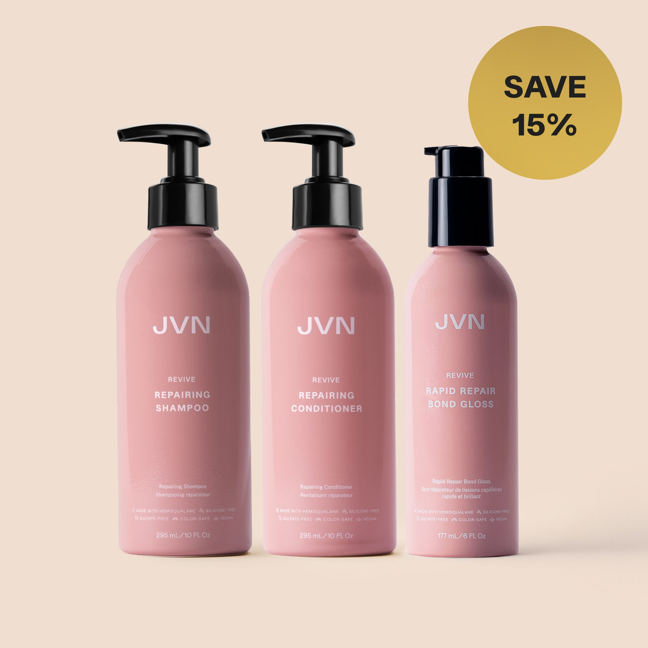 Revive Rapid Repair Bond Gloss | Repairing Shine Treatment | JVN