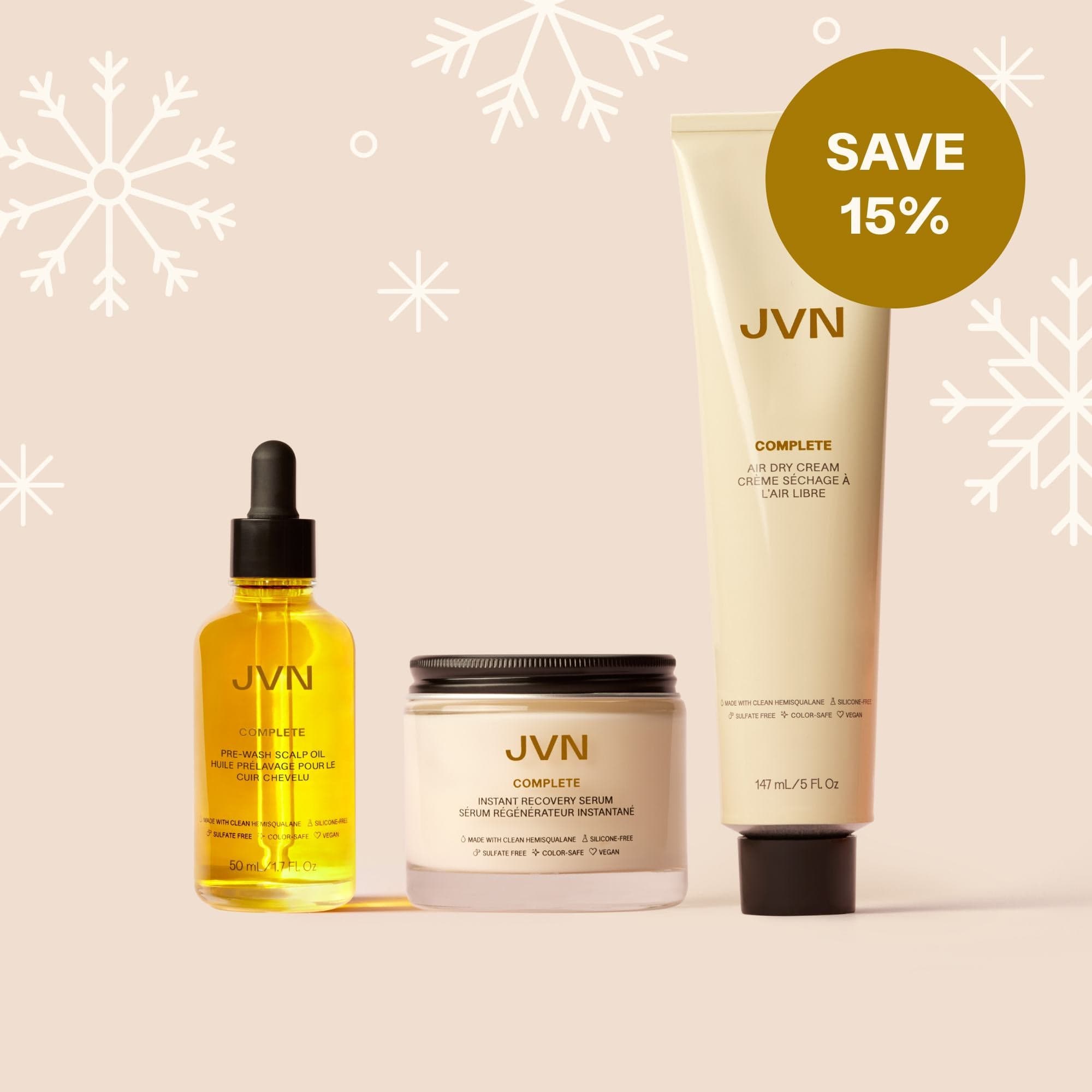 Treatments & Stylers | Hair Styling + Protectant Products | JVN