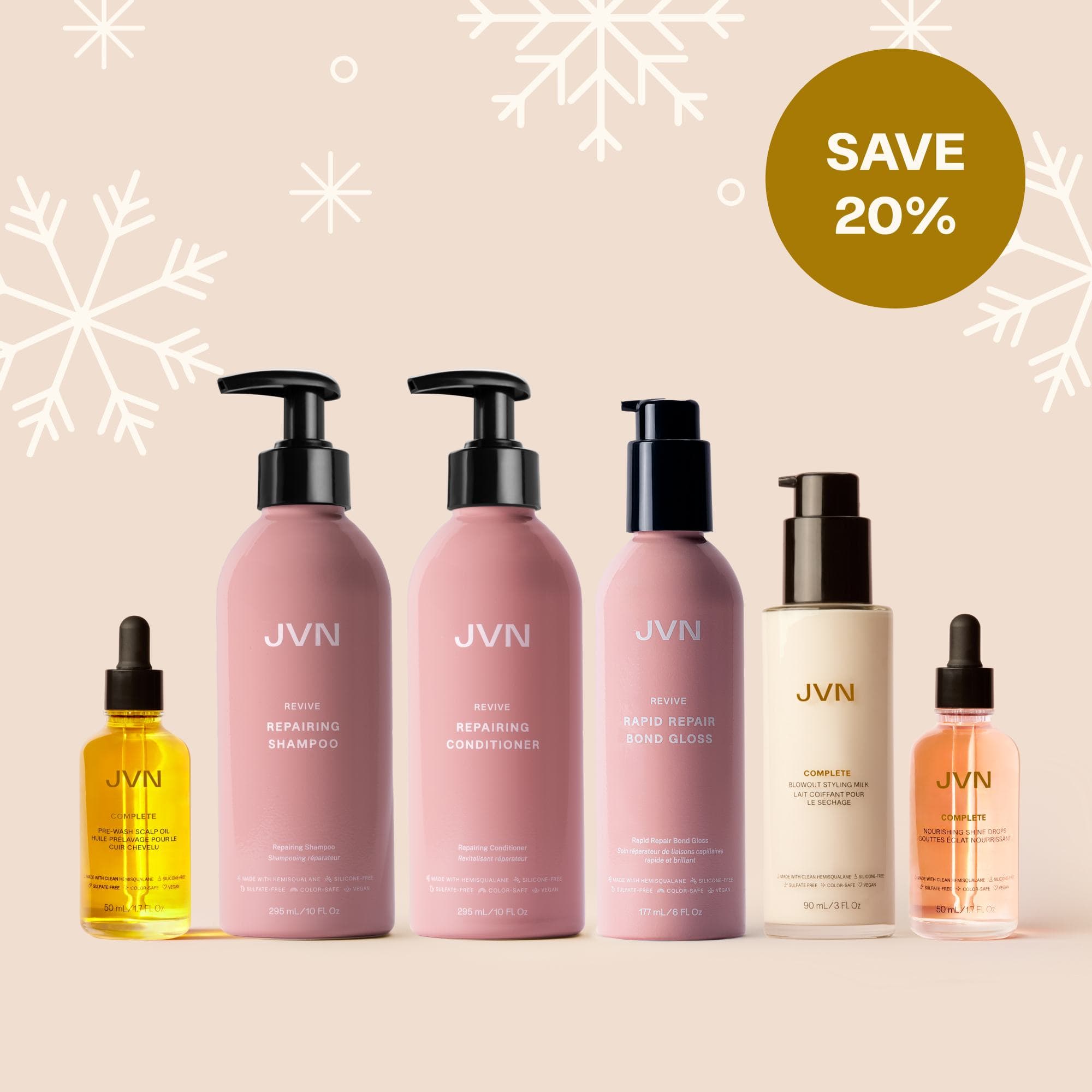 Shampoo & Conditioners | Silicone & Sulfate-Free & Color-Safe | JVN