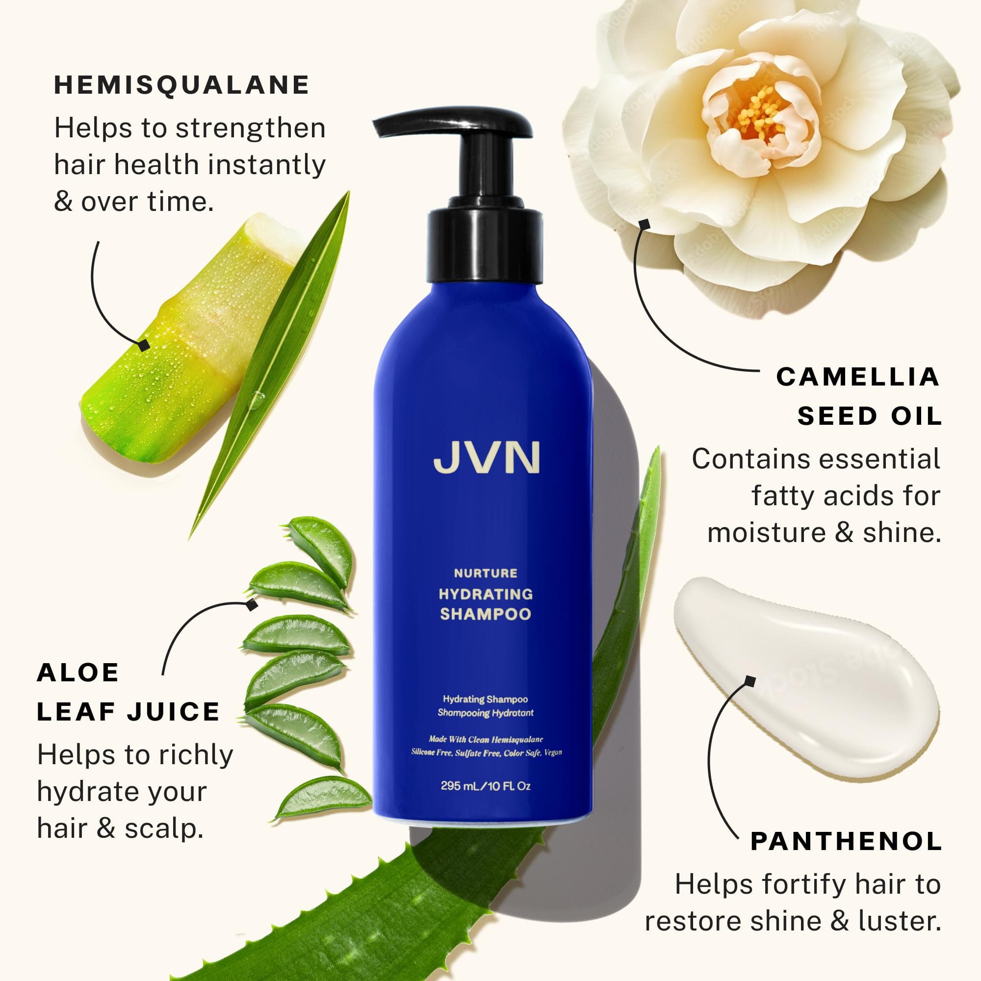 Nurture Hydrating Shampoo | Moisturizing Shampoo | JVN
