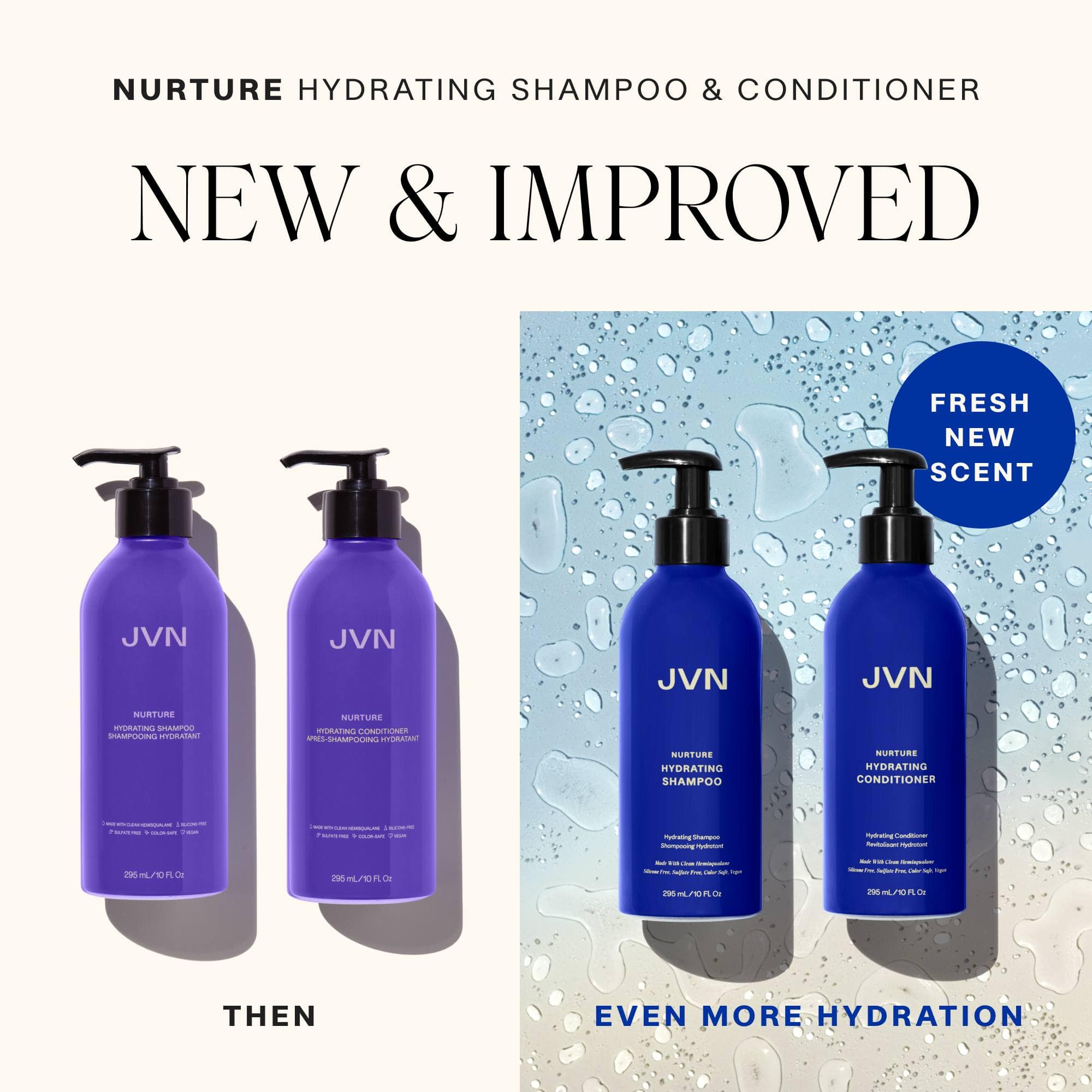 Nurture Hydrating Shampoo | Moisturizing Shampoo | JVN